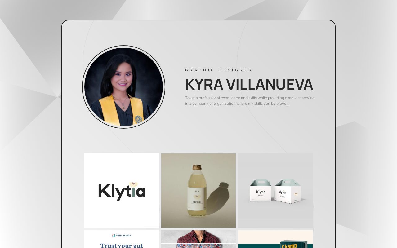 Kyra's Portfolio